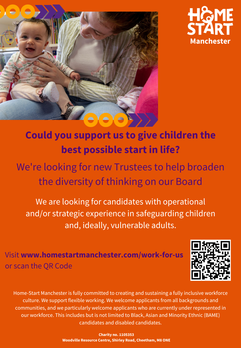 Work For Us – Home-Start Manchester